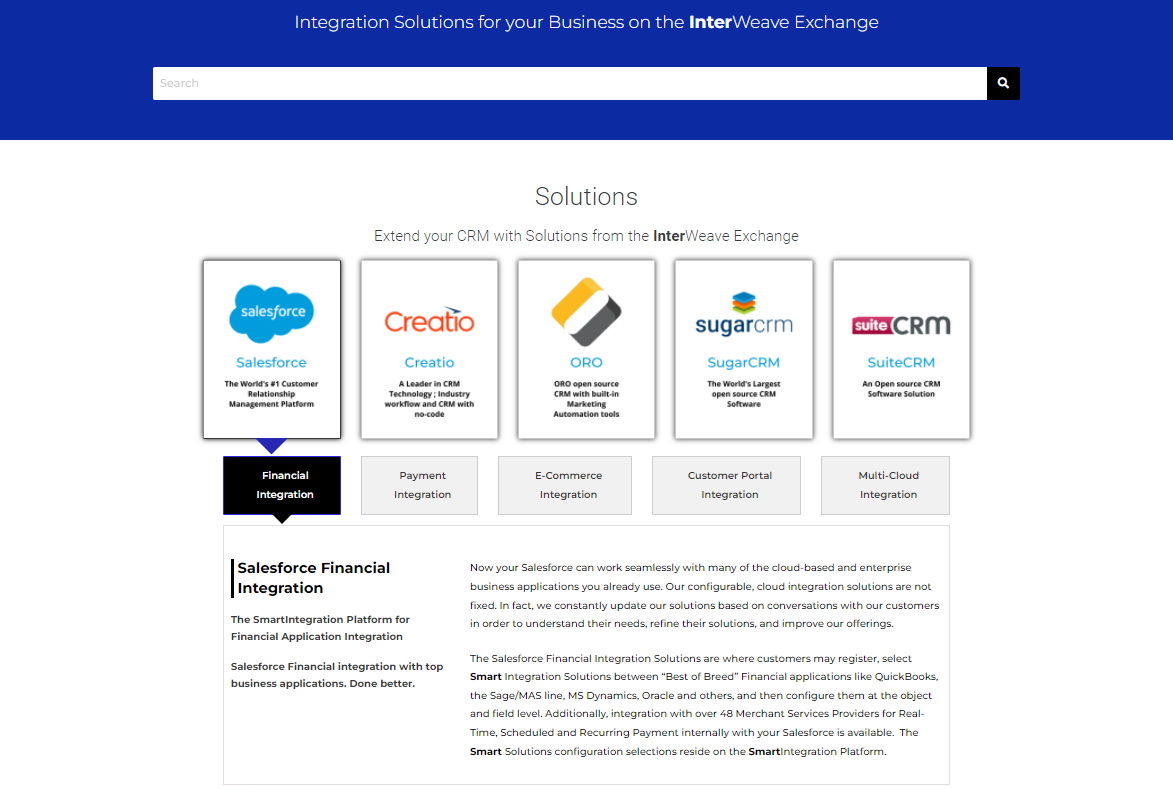 Solution Integration - The SmartIntegration Platform